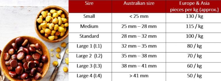 Foodservice - Chestnuts Australia